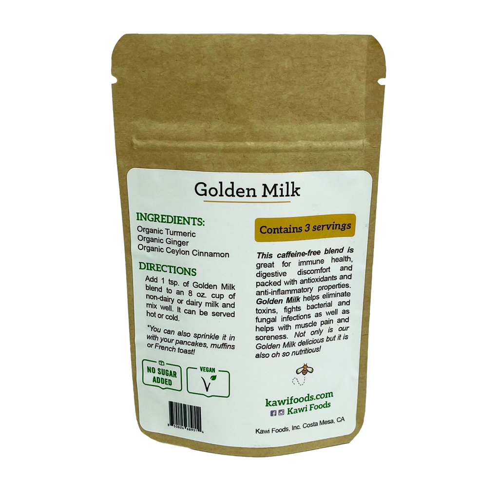 Golden Milk on the go! - Kawi Foods