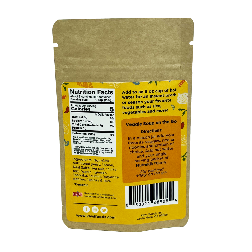 Kawi Foods | Curry Broth and Seasoning | Single Serving