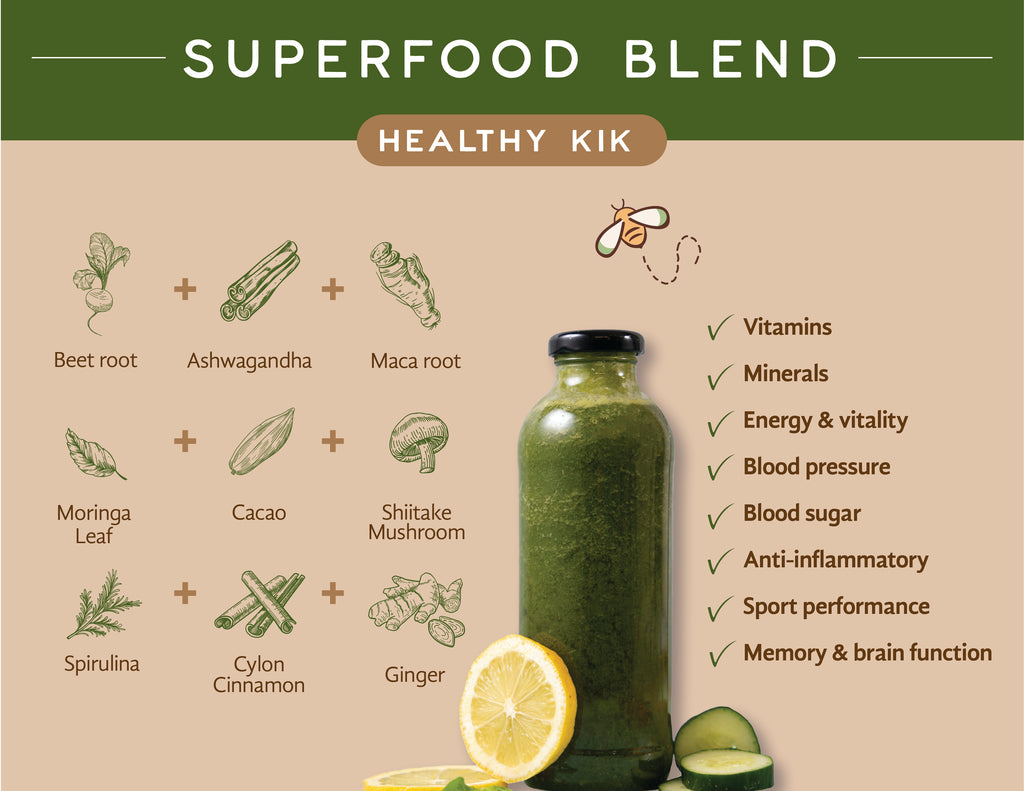 Kawi Foods | Superfood Blend | Healthy Kik