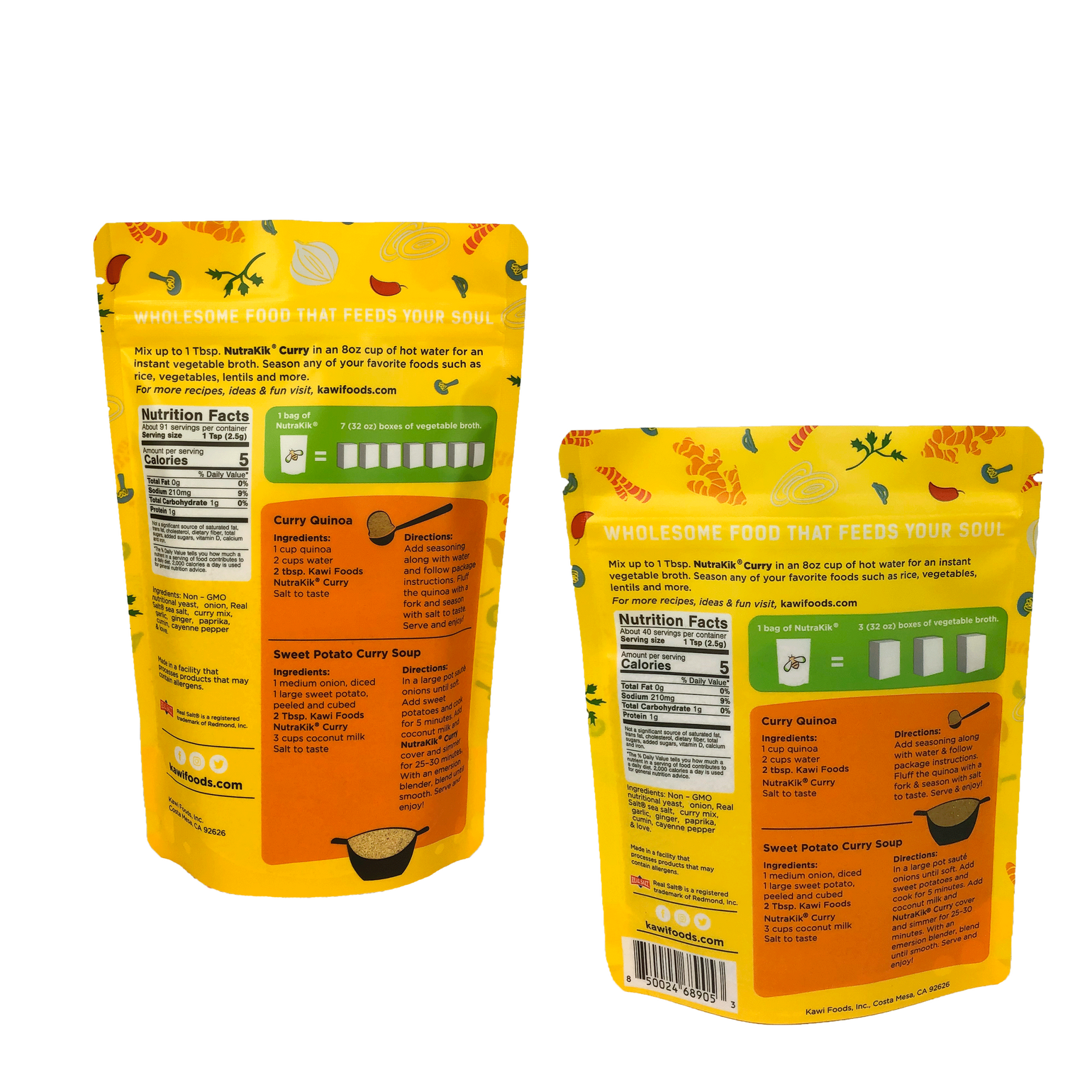 Kawi Foods | Curry Vegetable Broth & Seasoning